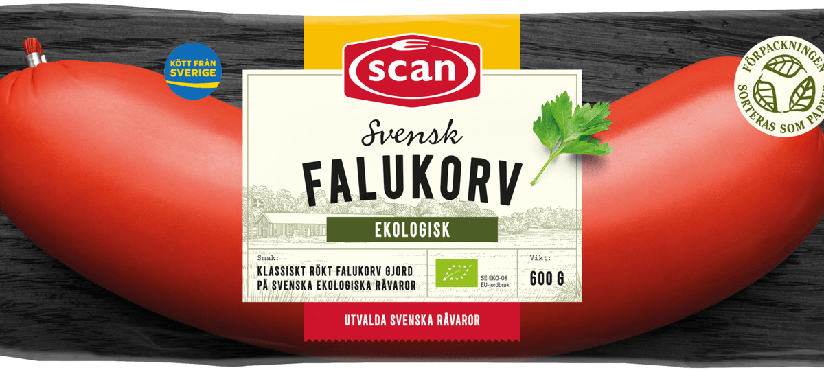 Falukorv eko 600g - Scan
