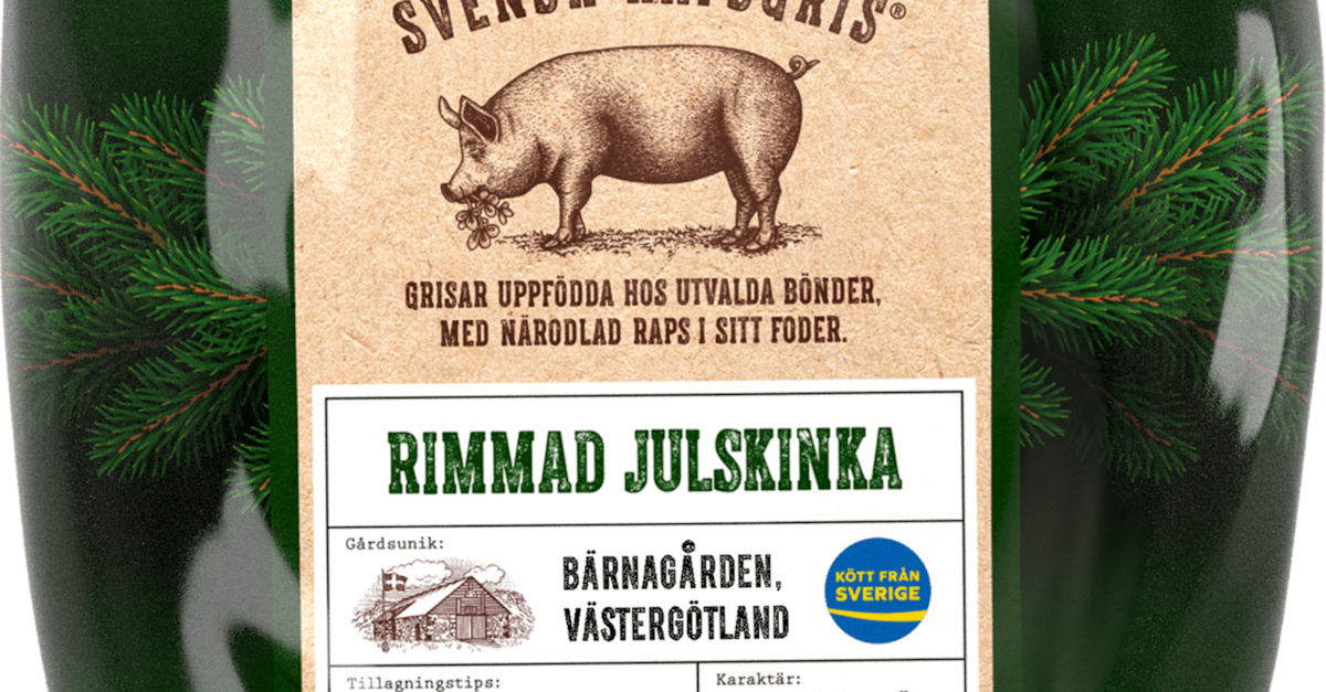 JULSKINKA RIMMAD RAPSGRIS CA 3,7KG - Scan