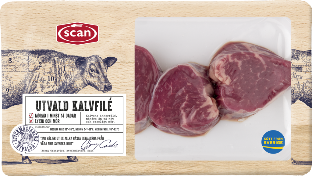 Utvald Kalvfilé - Scan