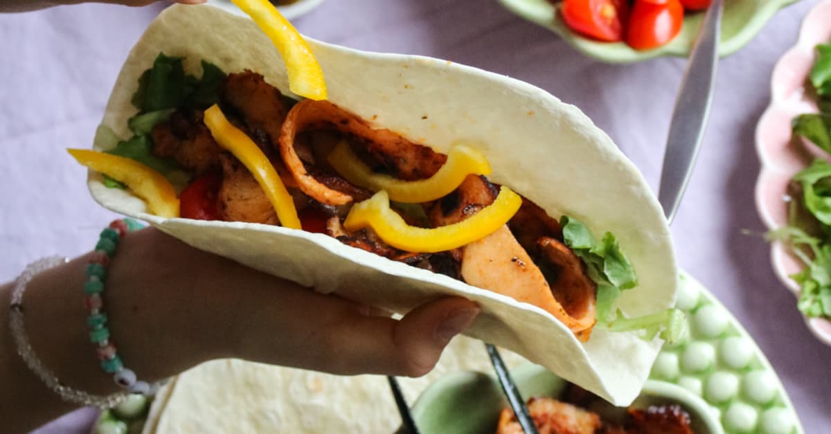 Falukorvskebab i rulle