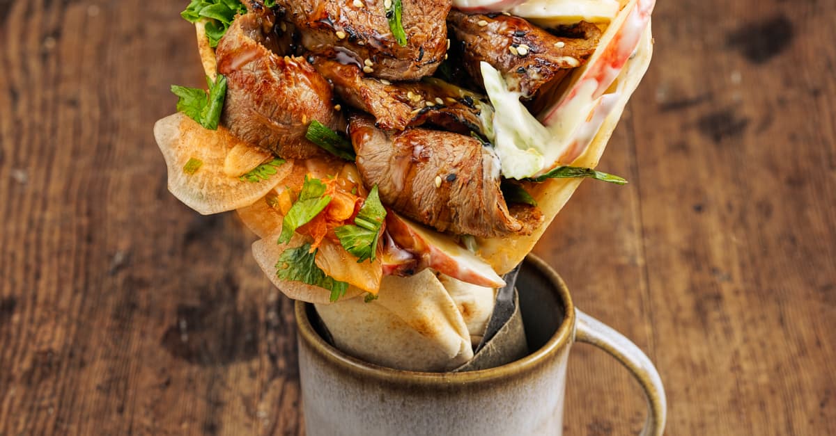 Grillad Kalvflank i Libabröd - Scan