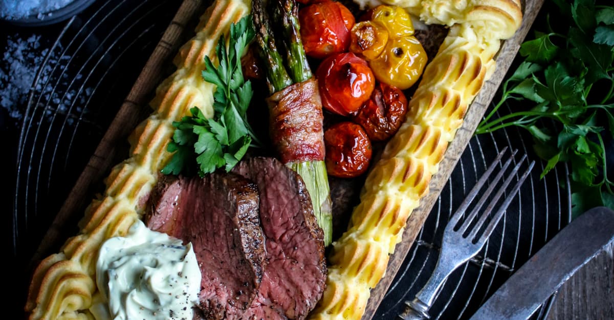 Klassiska plankstek med perfekt oxfilé - Scan