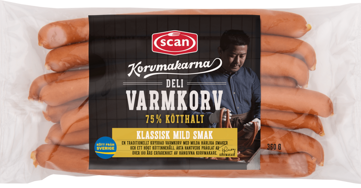 Varmkorv 360g - Scan