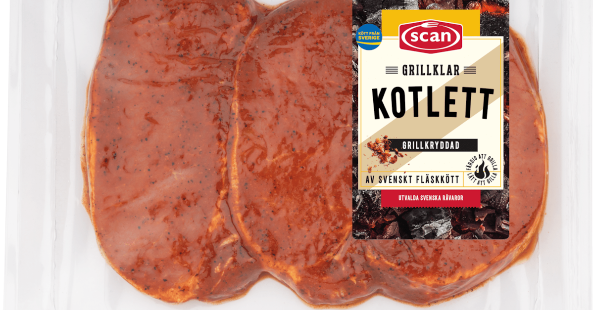 Kotlett Grillkryddad - Scan