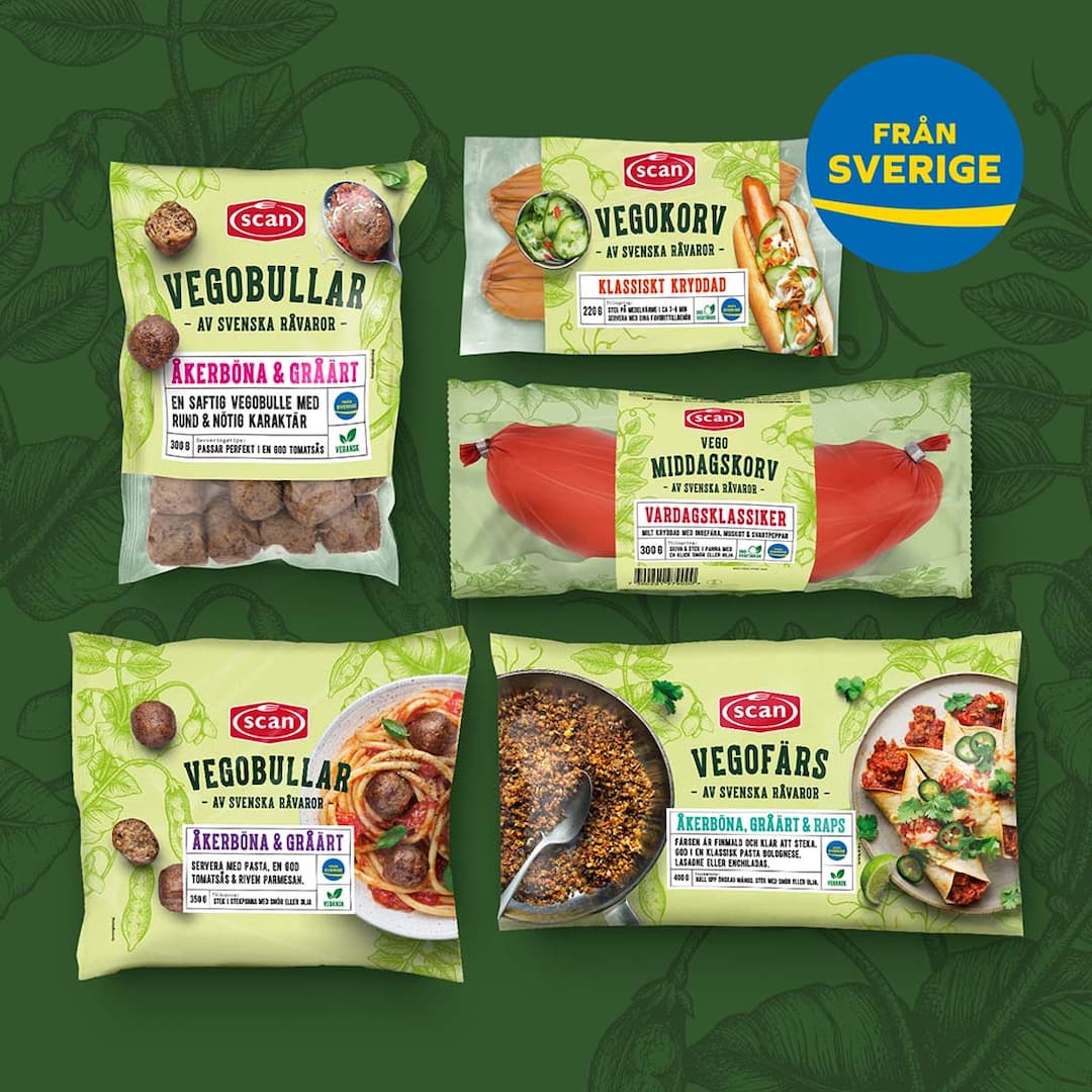 Välkomna våra vegoprodukter! - Scan